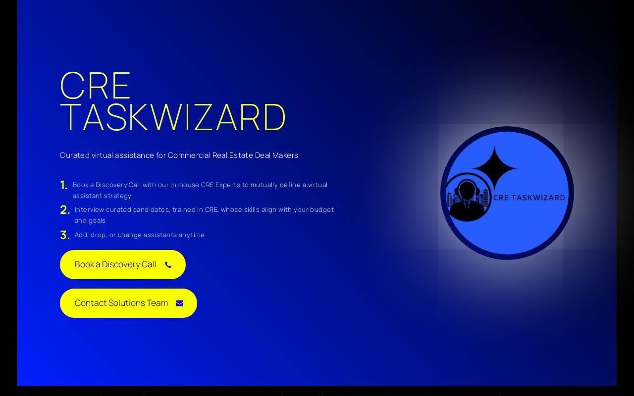 CRE TaskWizard - Virtual Assistance for Commercial Real Estate